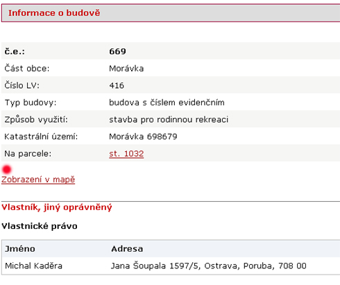 Online katastralni mapa / Online katastralni mapa